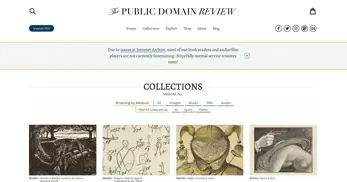 The public domain review - Annuaire de projets libres ou ouverts